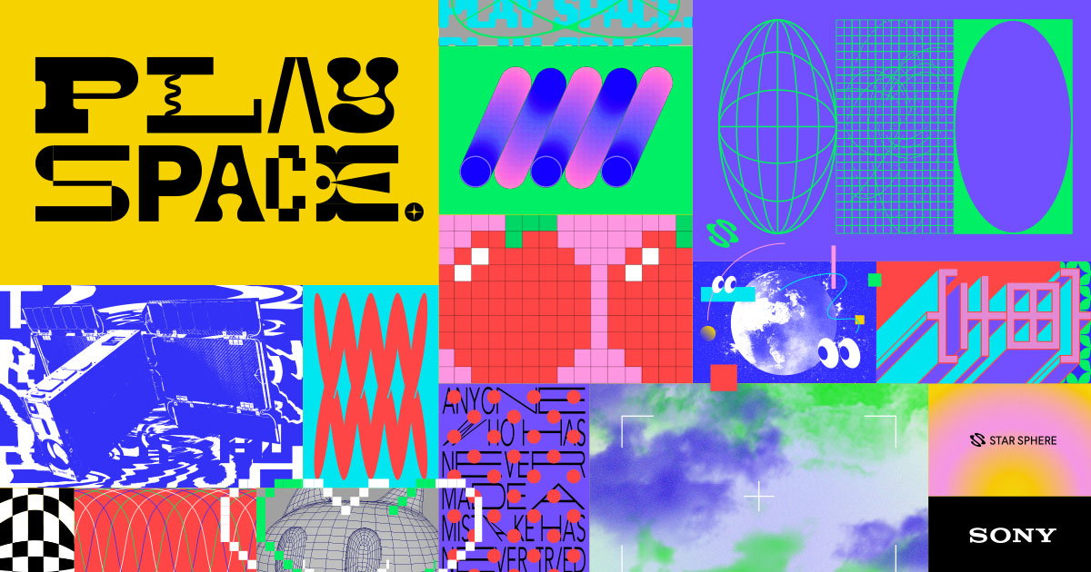 “宇宙を遊ぶ”体験空間「PLAY SPACE.」